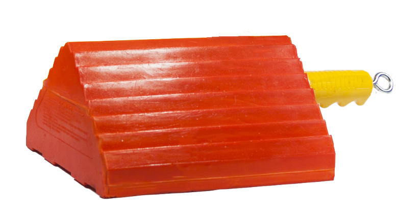 4.5 Lb. Triangle Wedge Wheel Chock with Handle | Big Rock Mountain